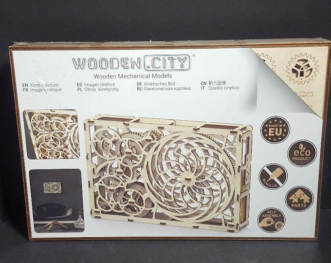 3D Wooden Mechanical Model Puzzle Kinetic Picture Kit - Etsy