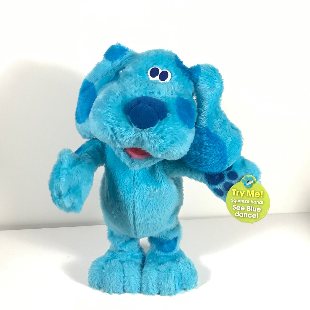 Blues Clues Toy Dog Dancing Blue Dog Whimsical Kids Toy - Etsy