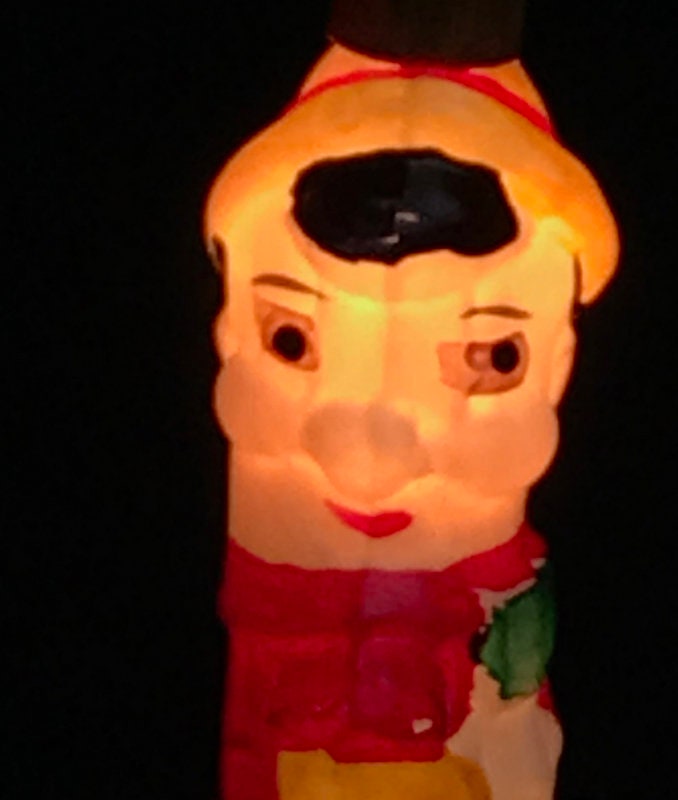 Vintage Disney Pinocchio Figural Light Bulb Working 1940's Paramount ...