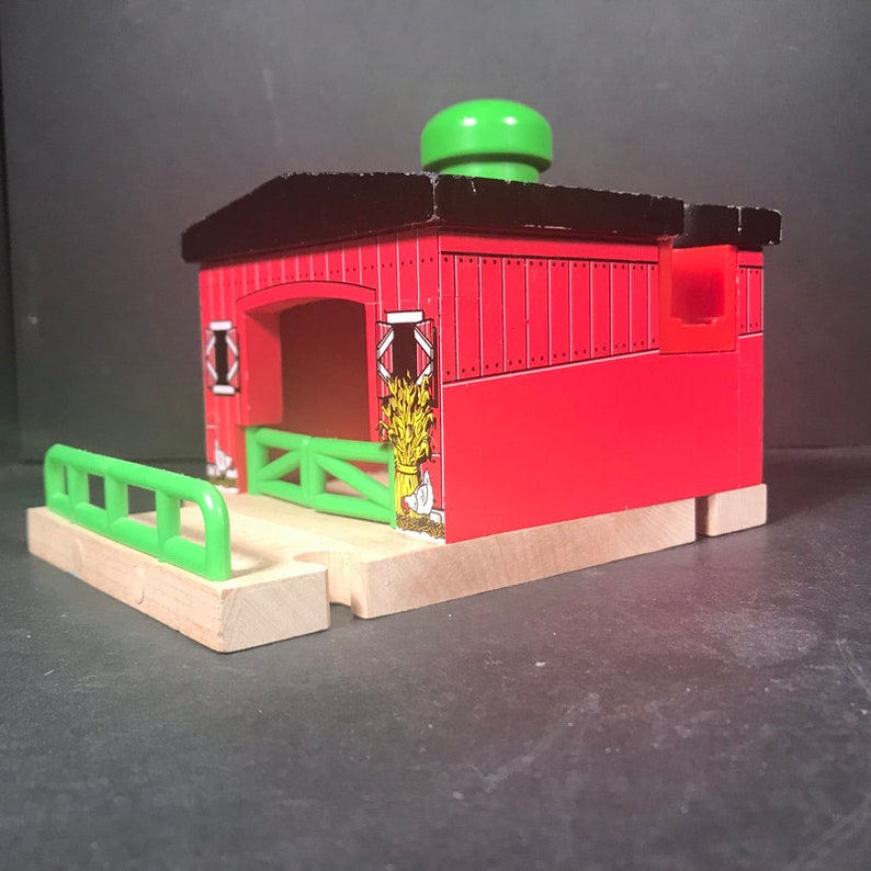 Thomas & Friends Wooden Railway Sodor Dairy Farm Barn - Etsy
