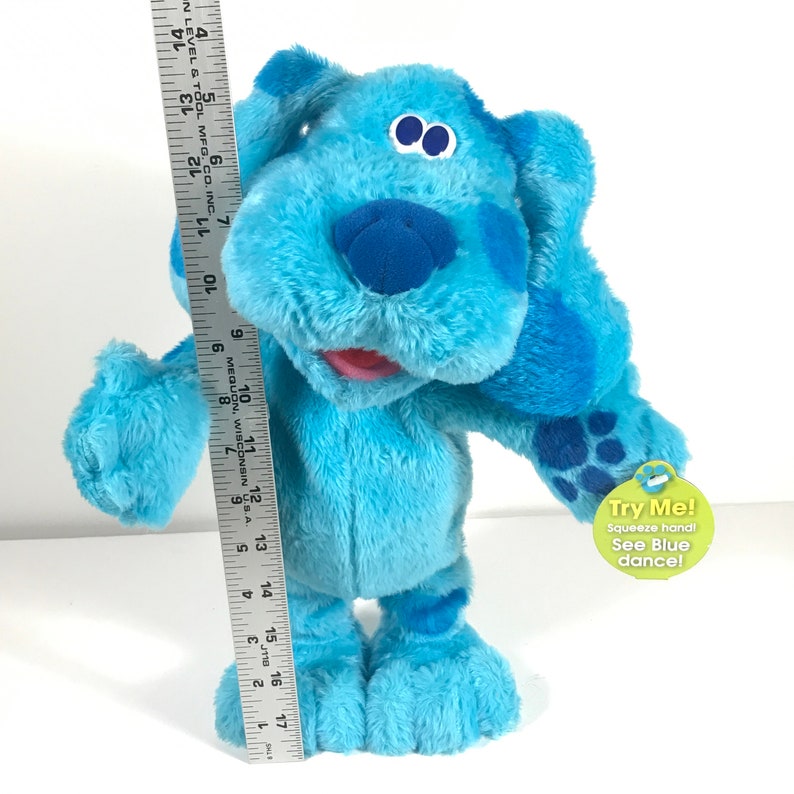 Blues Clues Toy Dog Dancing Blue Dog Whimsical Kids Toy - Etsy