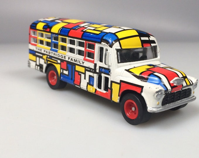 The Partridge Family Bus Vintage Johnny Lightning Diecast Toy, Mondrian ...