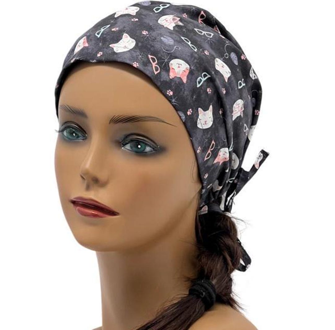 Hanna Surgical Women Scrub Cap,nurse Cap,medical Cap,skull Cap,surgical ...