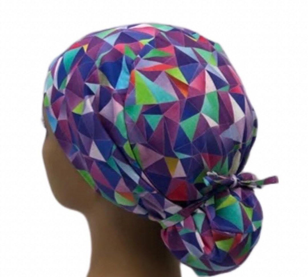 Ava Ponytail Surgical Cap for Women,nurse Cap,medical Cap,skull Cap ...