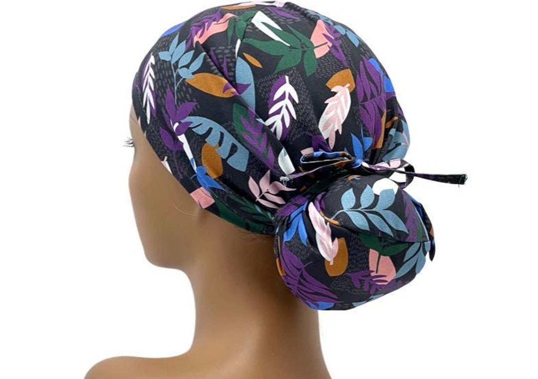 Ava Ponytail Scrub Cap, Ava Ponytail Scrub Cap for Women, Ponytail ...
