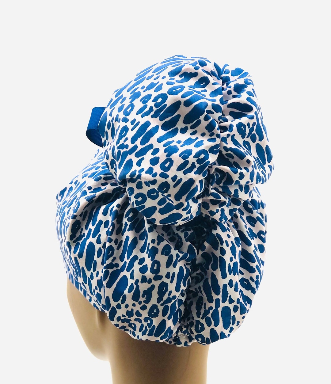 Emma High Bun CATS Scrub Cap, Emma Scrub Cap, Ponytail Scrub Caps ...