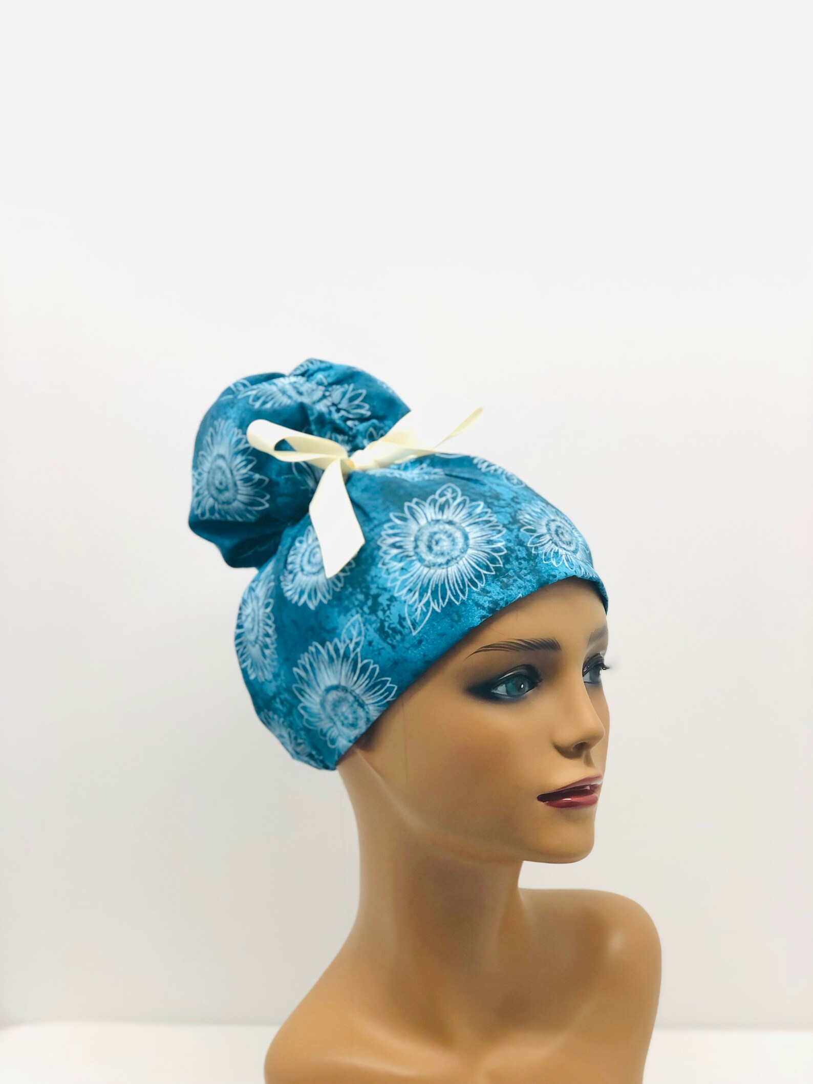 Emma Surgical Women Scrub Cap,nurse Cap,medical Cap,skull Cap,surgical ...