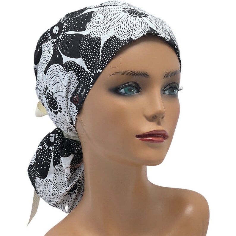 Alexa Ponytail “space” Scrub Cap for Women,surgical Large Ponytail ...