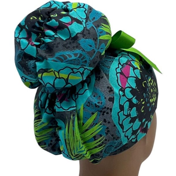 High Bun Surgical Cap - Etsy