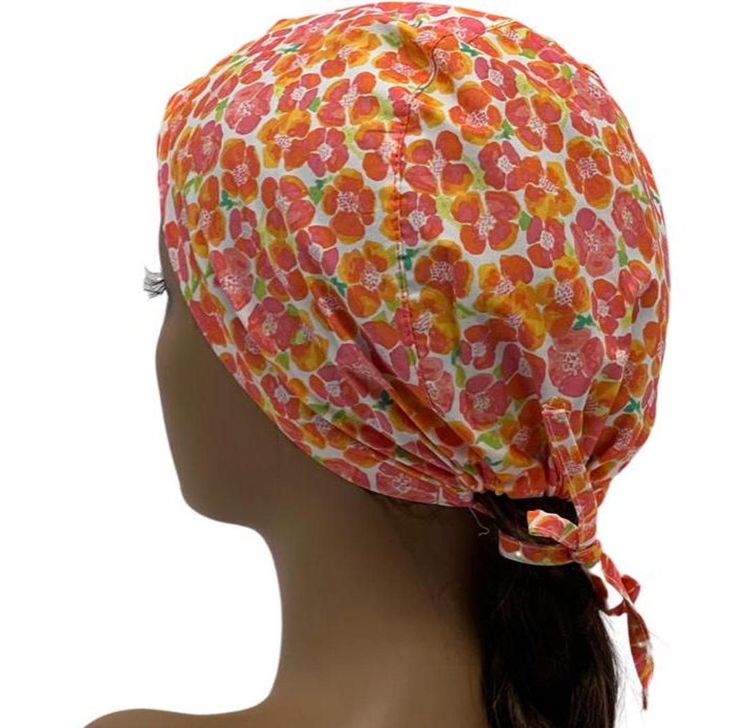 Hanna Surgical Women Scrub Cap,nurse Cap,medical Cap,skull Cap,surgical ...