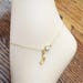 Music Anklet - CZ Ankle Bracelet - Gold Filled Chain - Sparkly Music ...