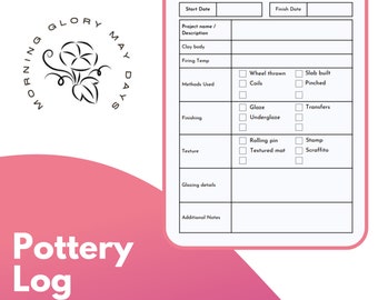 Digital Art & Collectibles clay studio pottery Glaze Test Tile Log ...