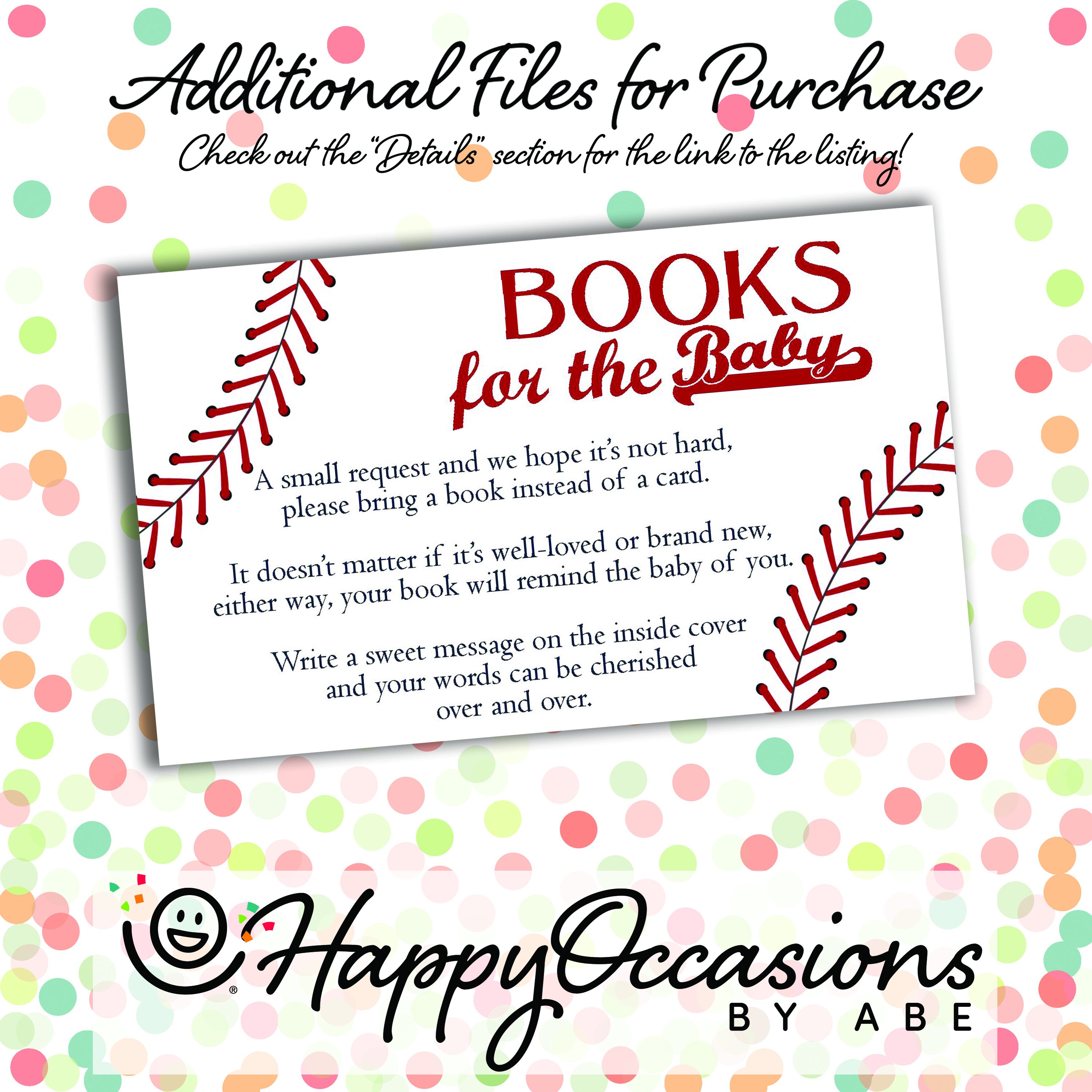 Baseball Baby Shower Invitation 4x9 baby Boy Shower Baseball Ticket ...