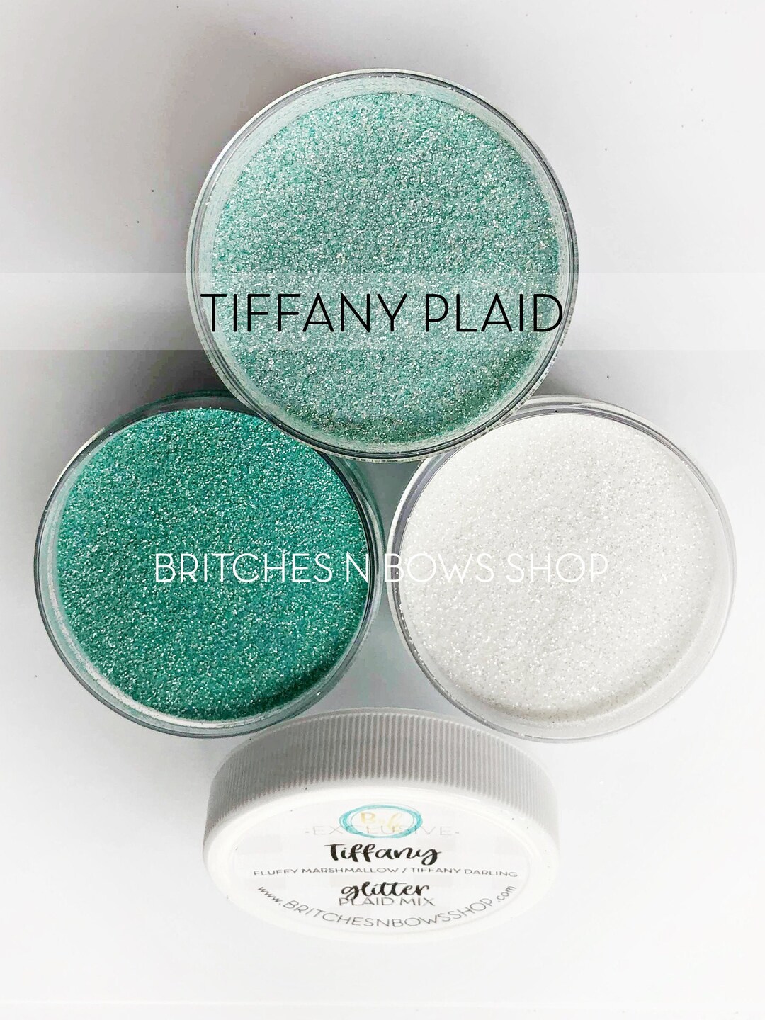 Tiffany Plaid, Set of 3 Glitters OR Mix Only Option || Exclusive ...