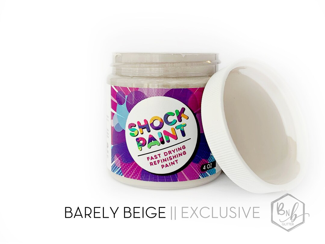 Barely Beige || Exclusive Shock Paint Shade by Counter Culture DIY - Etsy