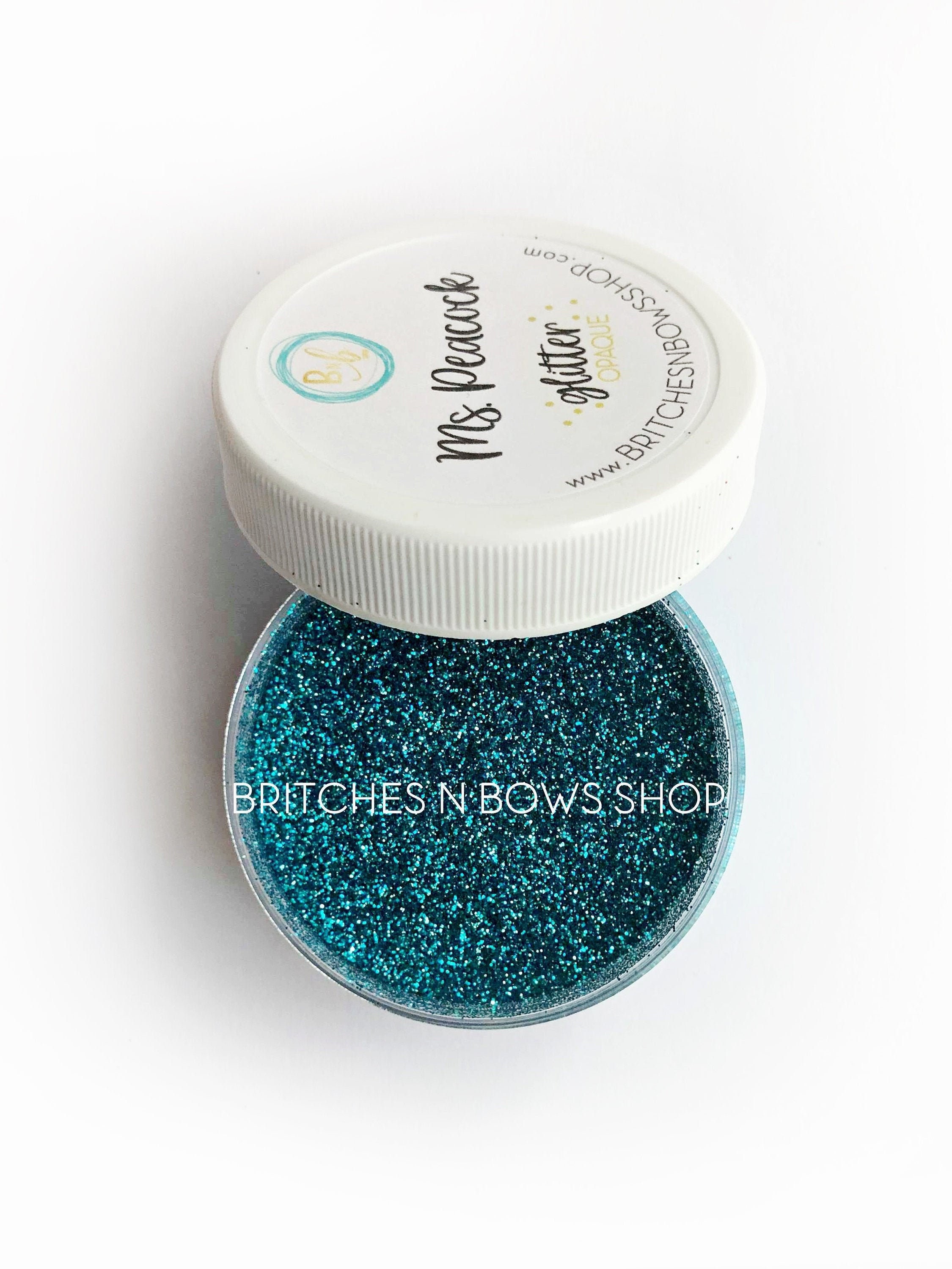 Ms Peacock Premium Polyester Glitter 1oz By Weight • Opaque • 008 Cut