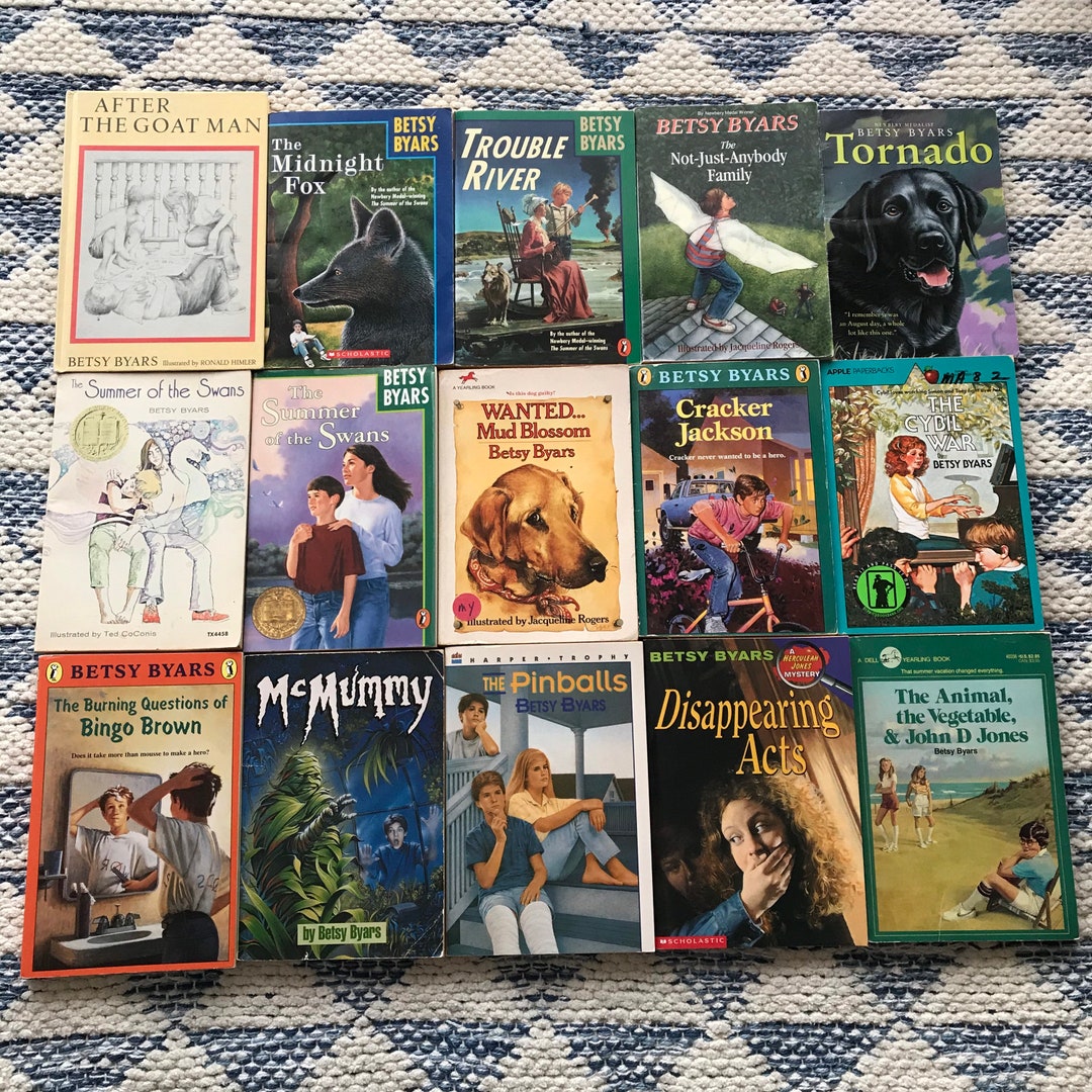 Vintage Betsy Byars Betsy Haynes Fabulous Five Susan Saunders Sleepover ...