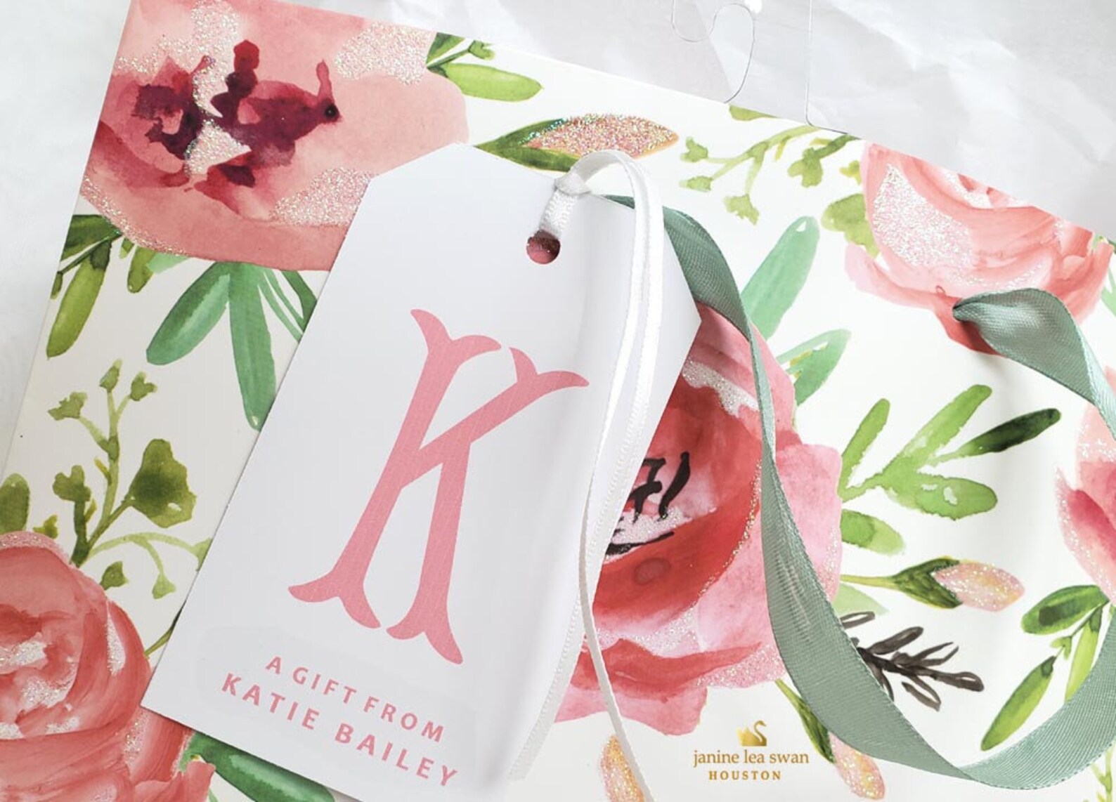 Monogram Gift Tags Grande Gift Tags Custom Gift Tags Monogram | Etsy