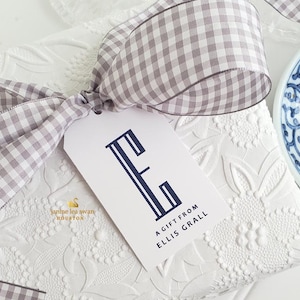 Masculine Gift Tags Gift for Him Personalized Gift Tags Gift Tag for ...