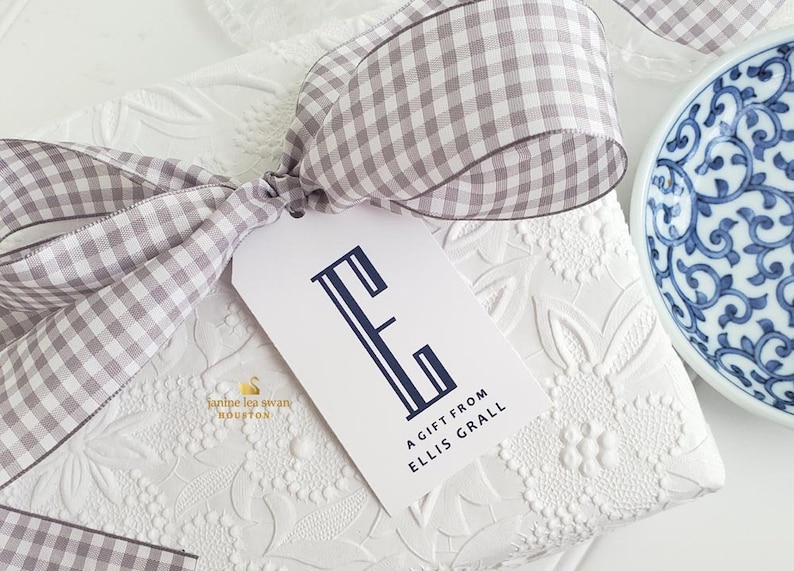 Masculine Gift Tags Gift for Him Personalized Gift Tags Gift | Etsy