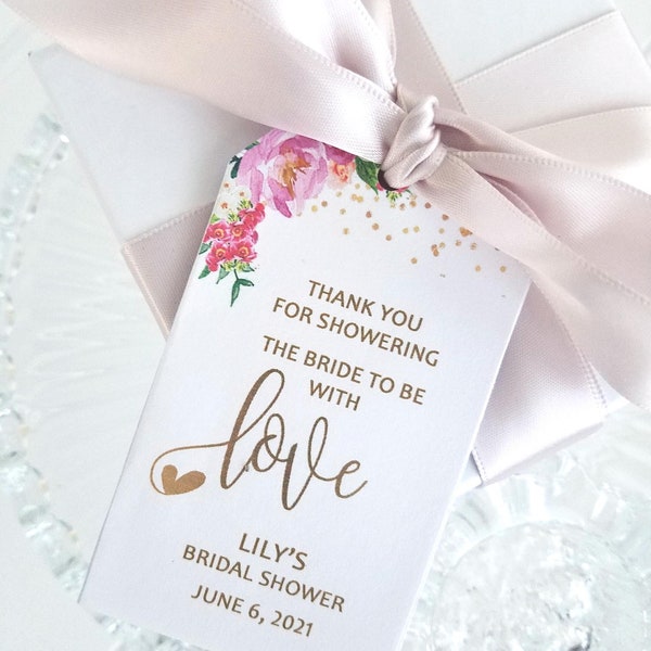 Bridal Shower Tags - Etsy