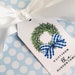Wreath Note Cards Winter Cards Pack Notes Holiday Card Set Family Gift ...