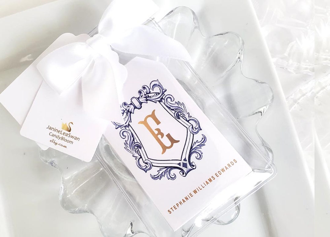 Monogram Gift Cards Couples Gift Tags Gift Cards Personalized Gift Tags ...