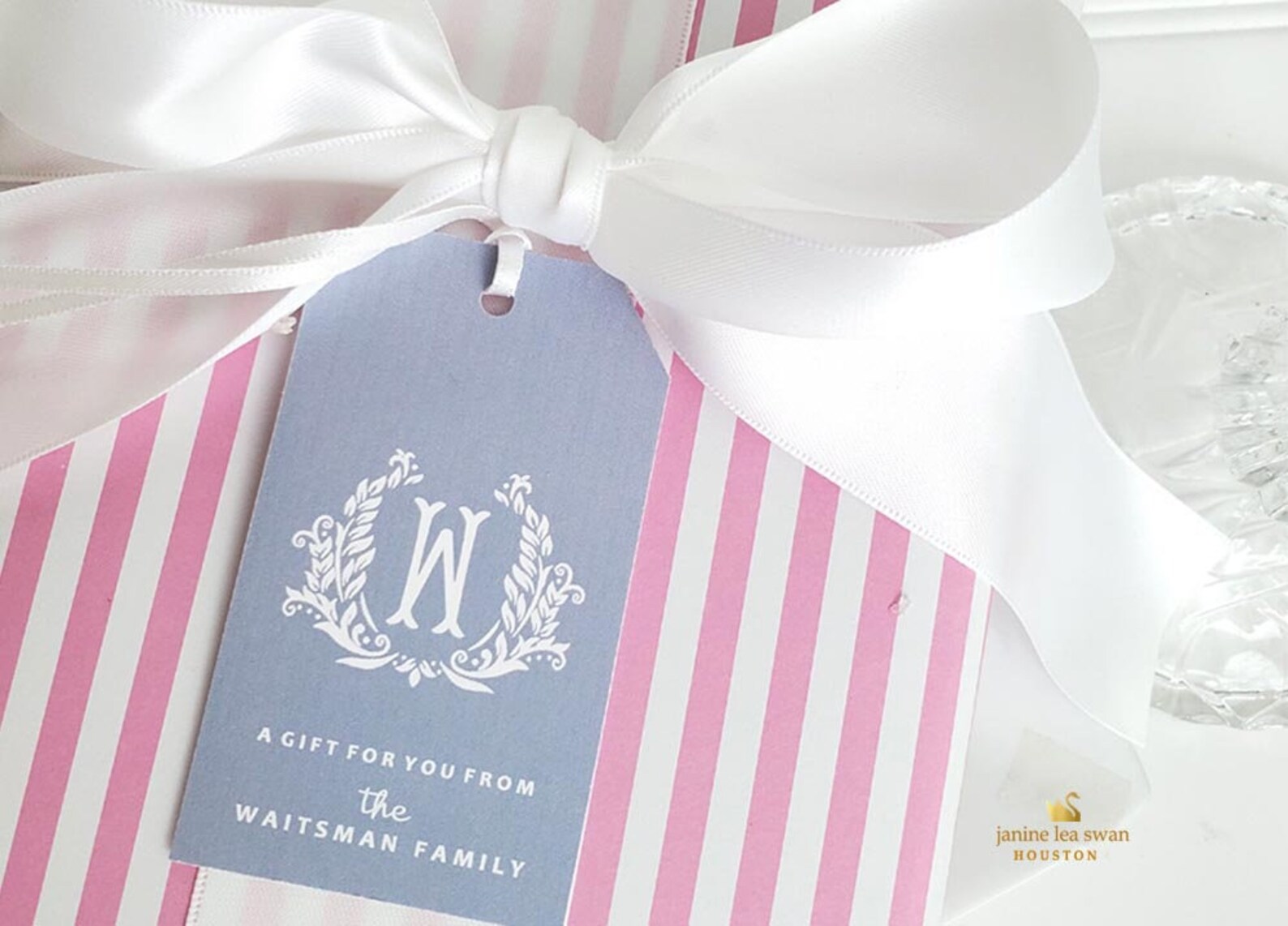 Monogram Gift Cards Unique Gift Tags Gift Cards Personalized Gift Tags ...