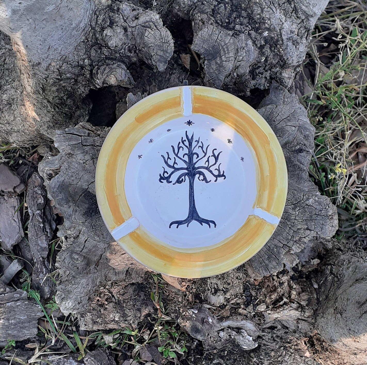 The Lord of the Rings Ashtray LOTR Tree of Gondor, Smoking Pipe Gandalf ...