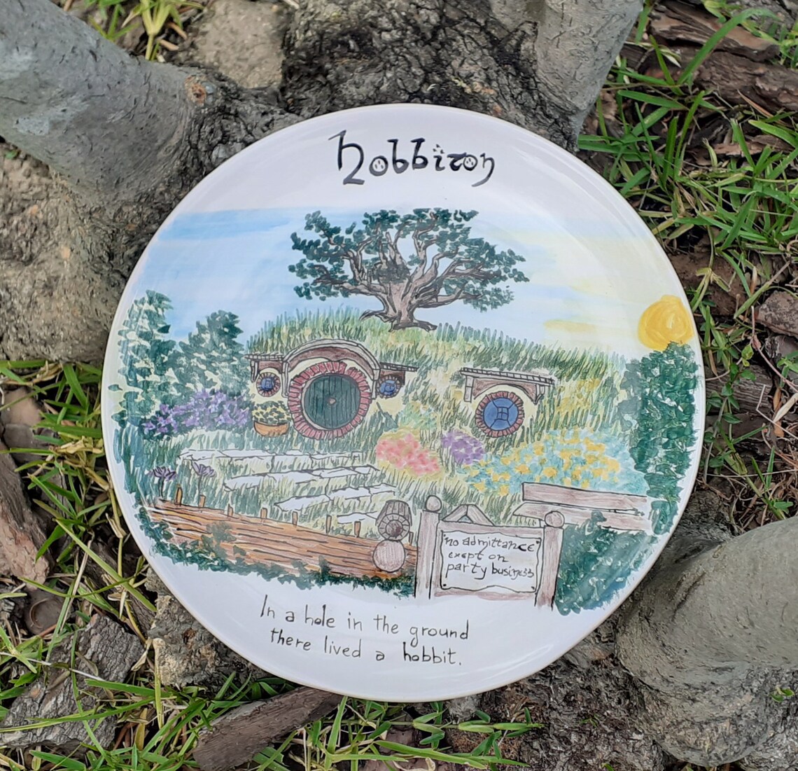 Lord of the Rings Ceramic Dish. Lotr. the Hobbit the Shire - Etsy UK
