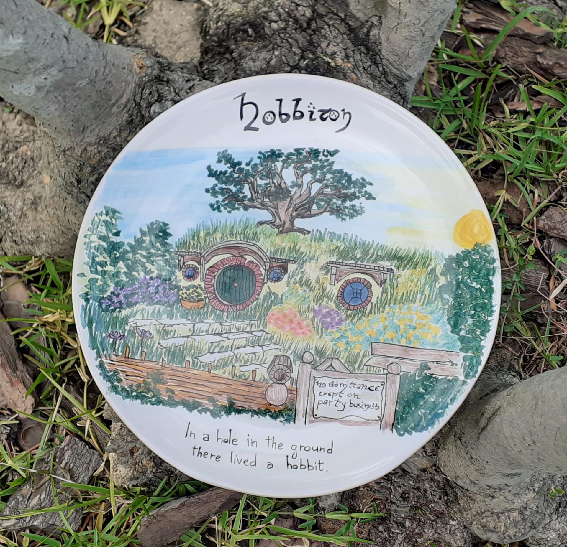 Lord of the Rings Ceramic Dish. Lotr. the Hobbit the Shire - Etsy UK