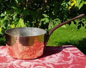 Copper cooking pan | Etsy