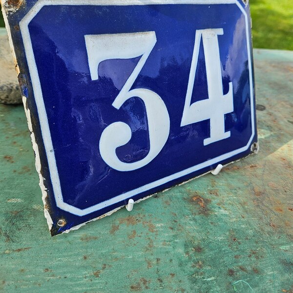 Door Number Plate - Etsy
