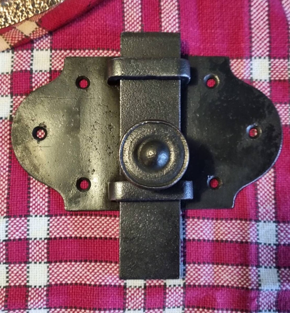 Large Antique French Metal Slide Brevette Bolt Door Latch Lock - Etsy