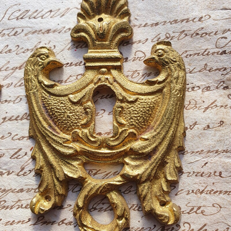 Antique Escutcheon - Etsy
