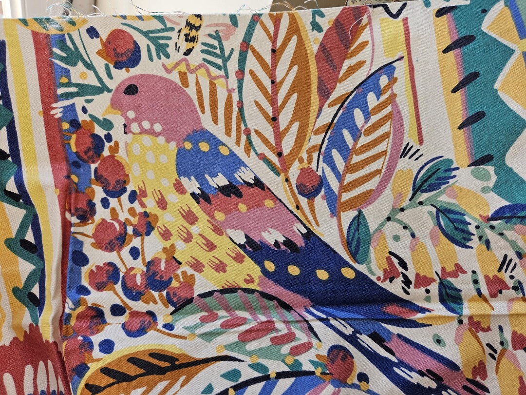 Vintage French-found Iconic Susan Collier / Sarah Campbell 1980's Birds ...