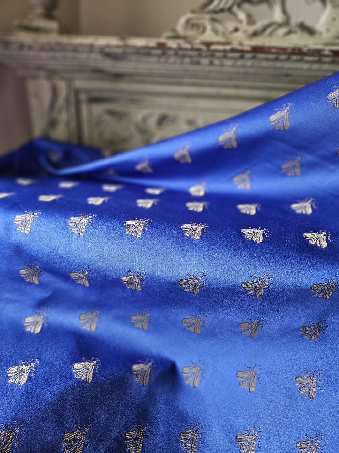 Striking 19thc-style Vintage French Napoleon III Bee Motif Design ...