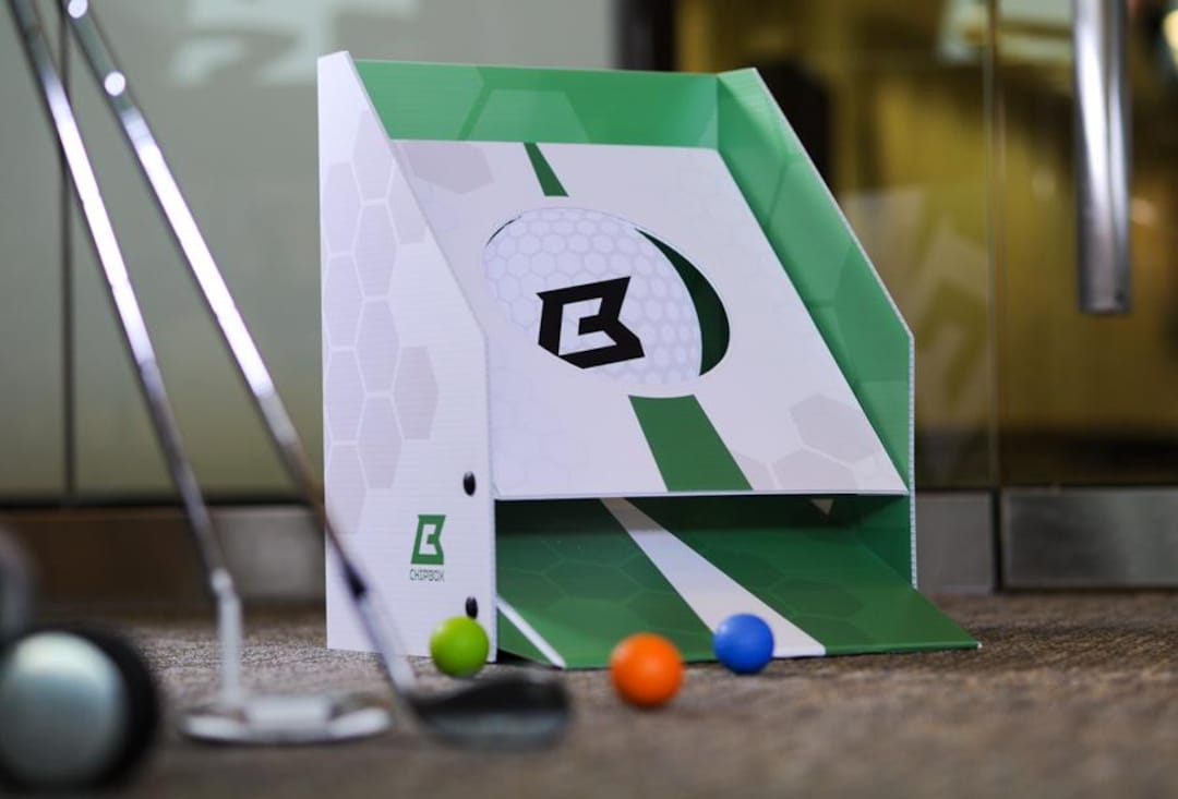 Chipbox Indoor Golf Chipping and Putting Target - Etsy