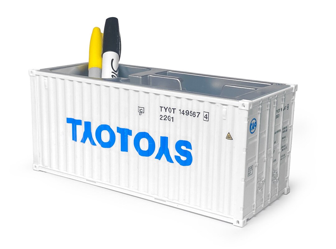 Shipping Container Desk Organizer With Your Logo - Etsy