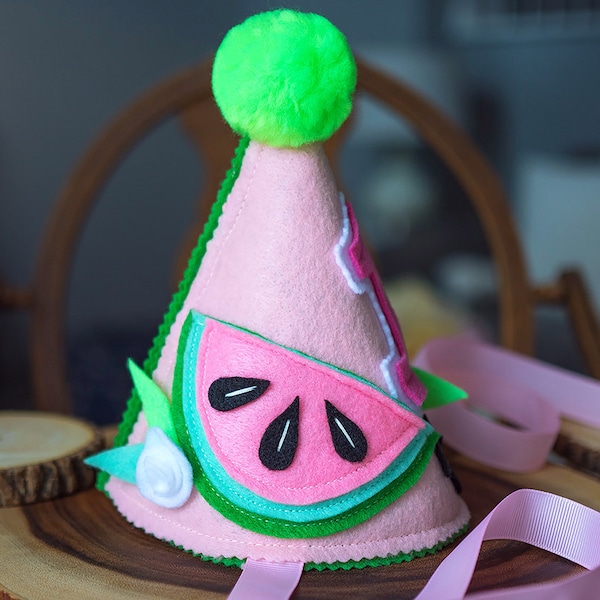 Watermelon Hat - Etsy