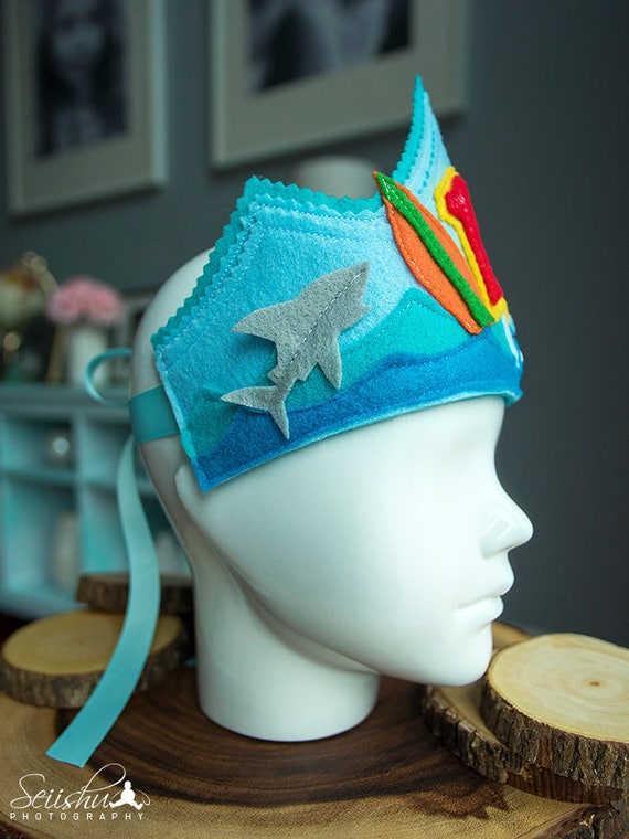 Boy Birthday Crown Beach Pool Party Surfboard Birthday | Etsy