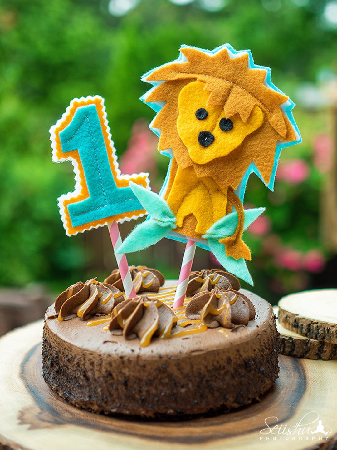 Lion Cake Topper, Safari Cake Topper, Lion Birthday Decor, Safari Cake ...