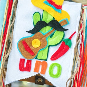 UNO Fiesta Birthday Banner 1st Birthday Fiesta Fiesta Party | Etsy