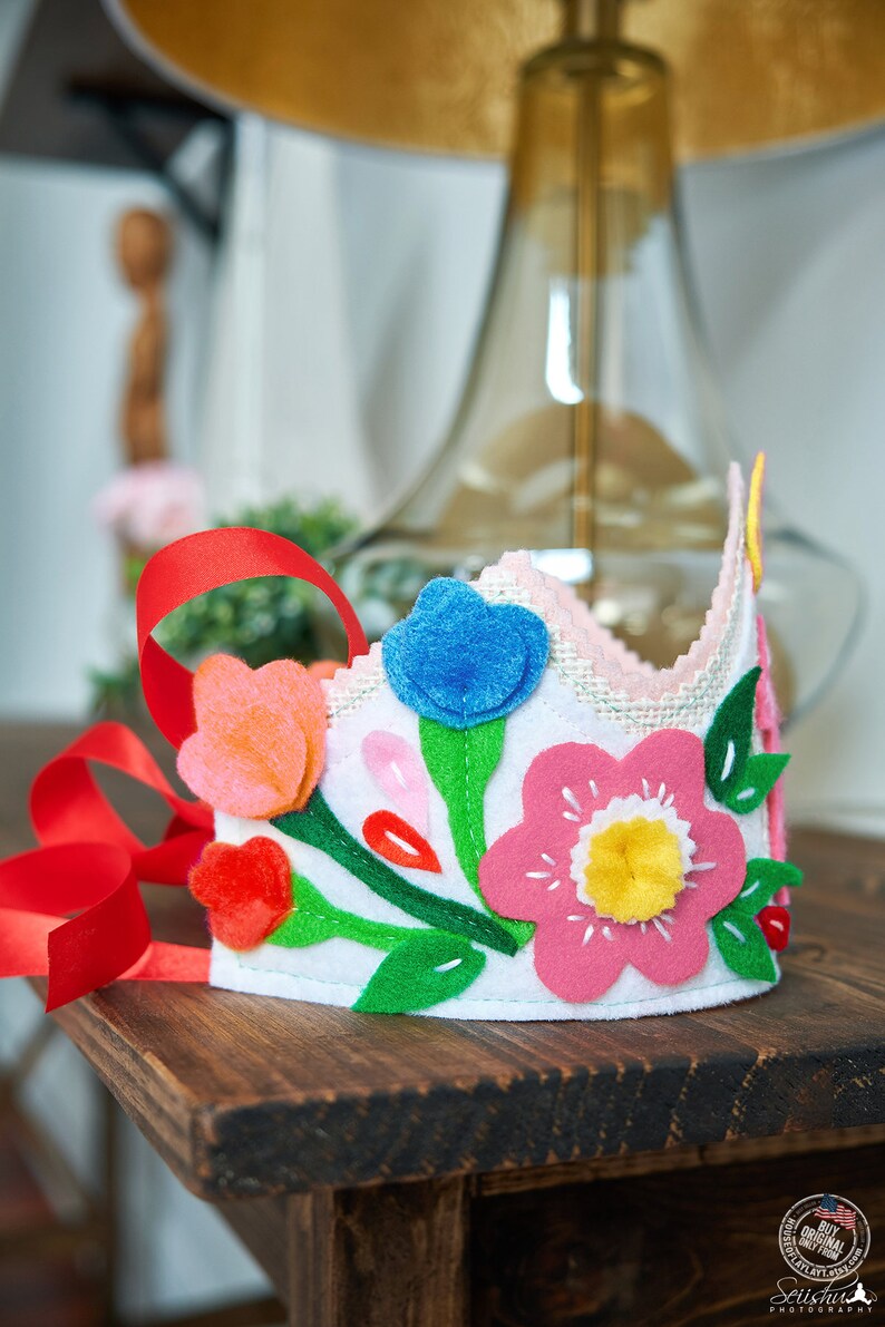 Birthday Crown, First Fiesta Girl Birthday Crown, Personalized Birthday ...