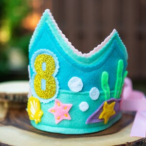 Sea Birthday Crown, Custom Birthday Crown, Octopus Crown, Octopus ...