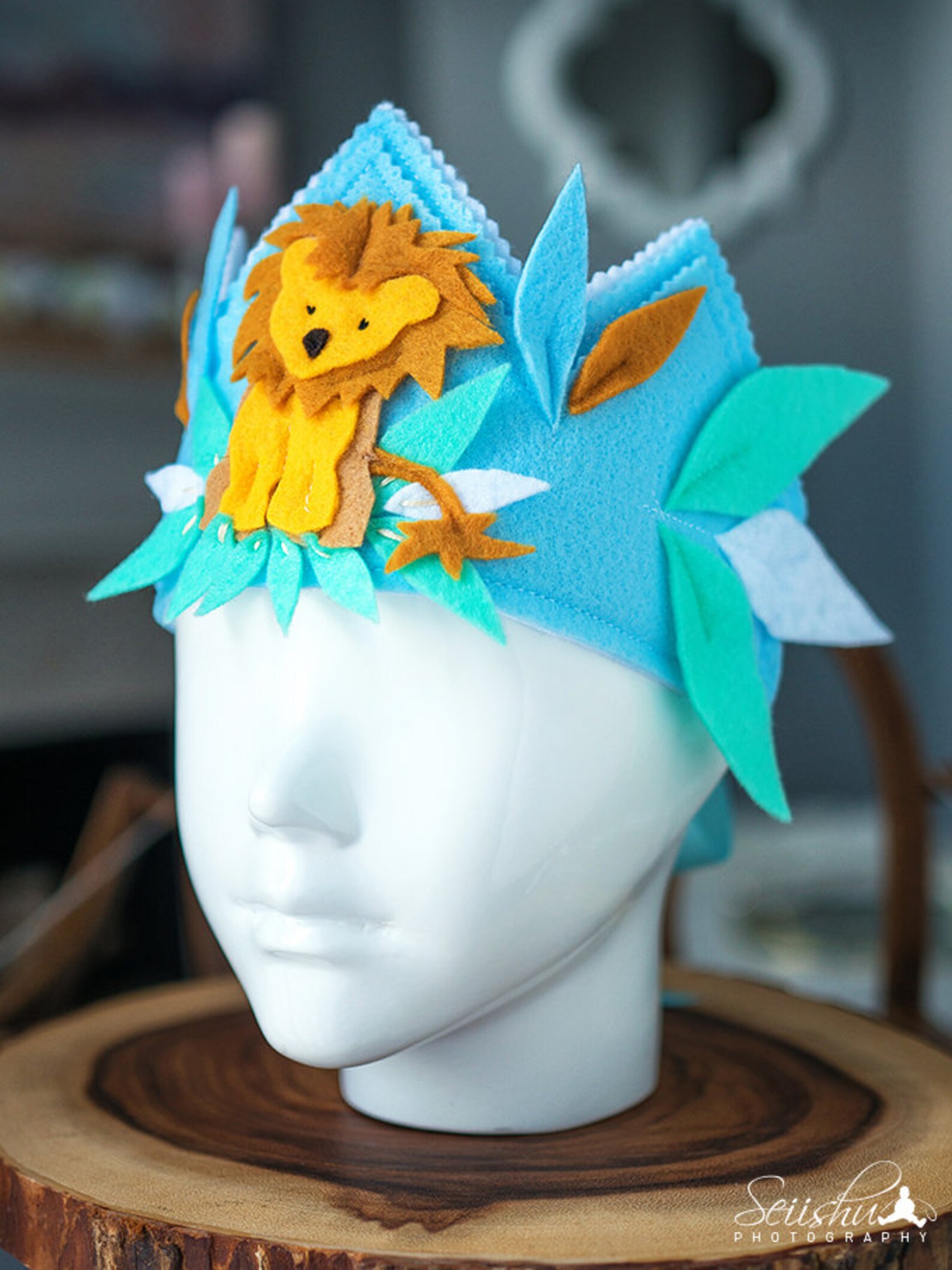 Lion Birthday Crown Lion Birthday Hat Birthday Crown Lion - Etsy
