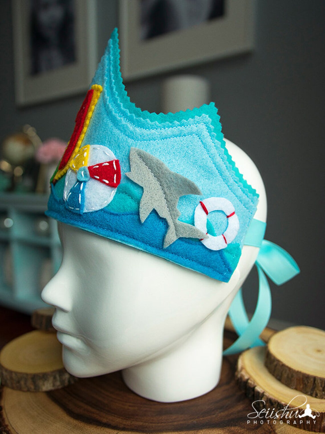 Boy Birthday Crown Beach Pool Party Surfboard Birthday | Etsy