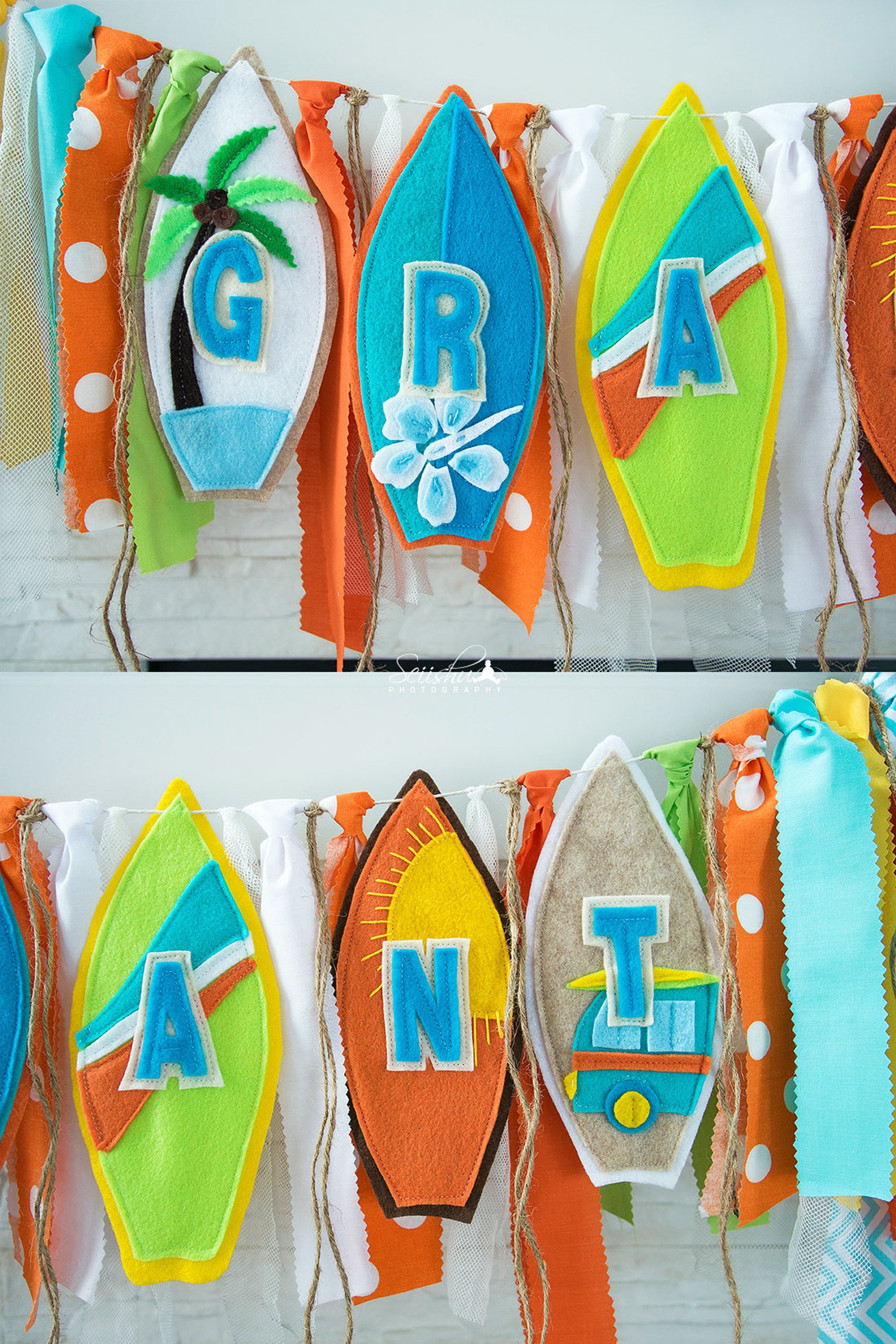 Surfboard Birthday Party Surfboard Nursery Surfboard Decor - Etsy