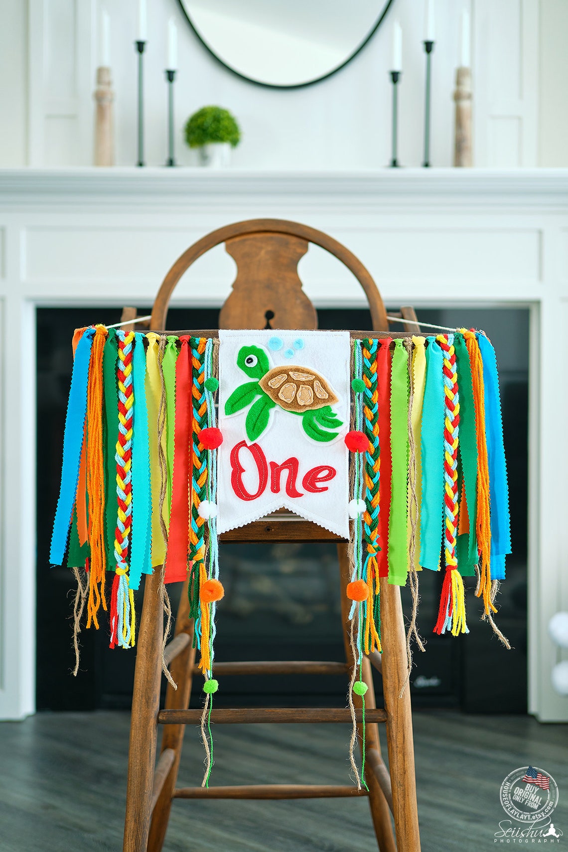 Turtle Birthday Banner Turtle High Chair Banner Turtle - Etsy