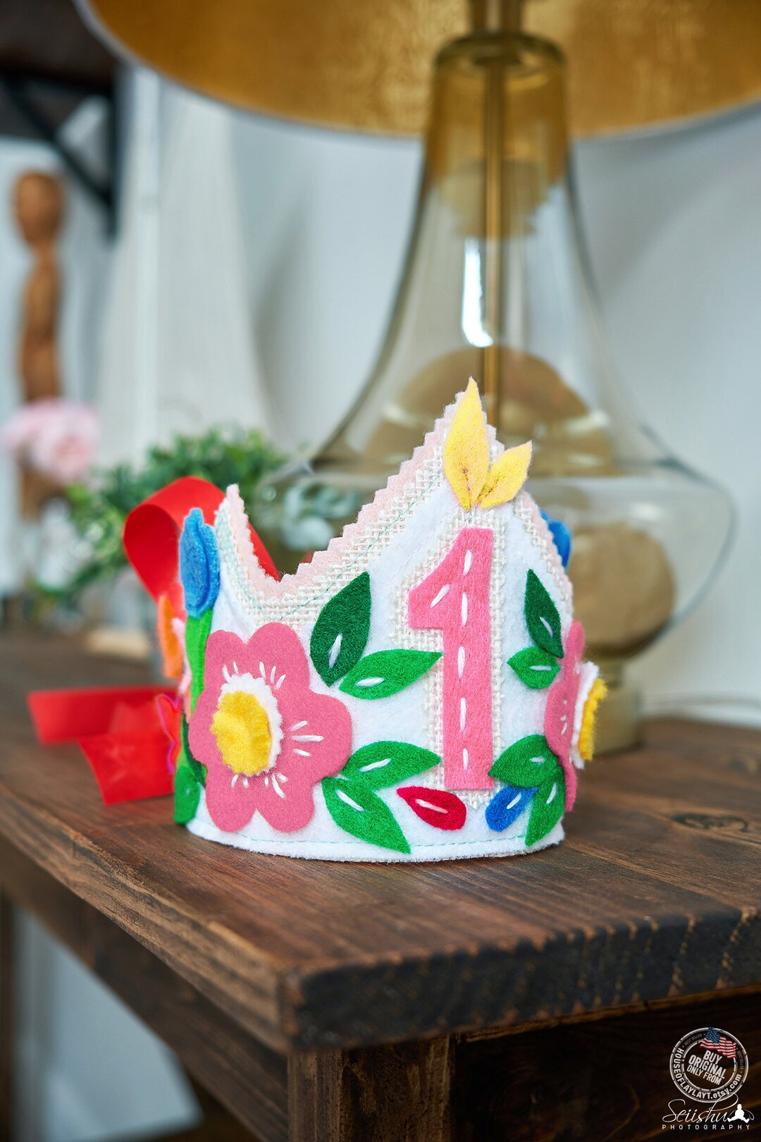 Birthday Crown, First Fiesta Girl Birthday Crown, Personalized Birthday ...